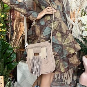 Bags | Alla Agara Large Fringe Crossbody Bag | Poshmark